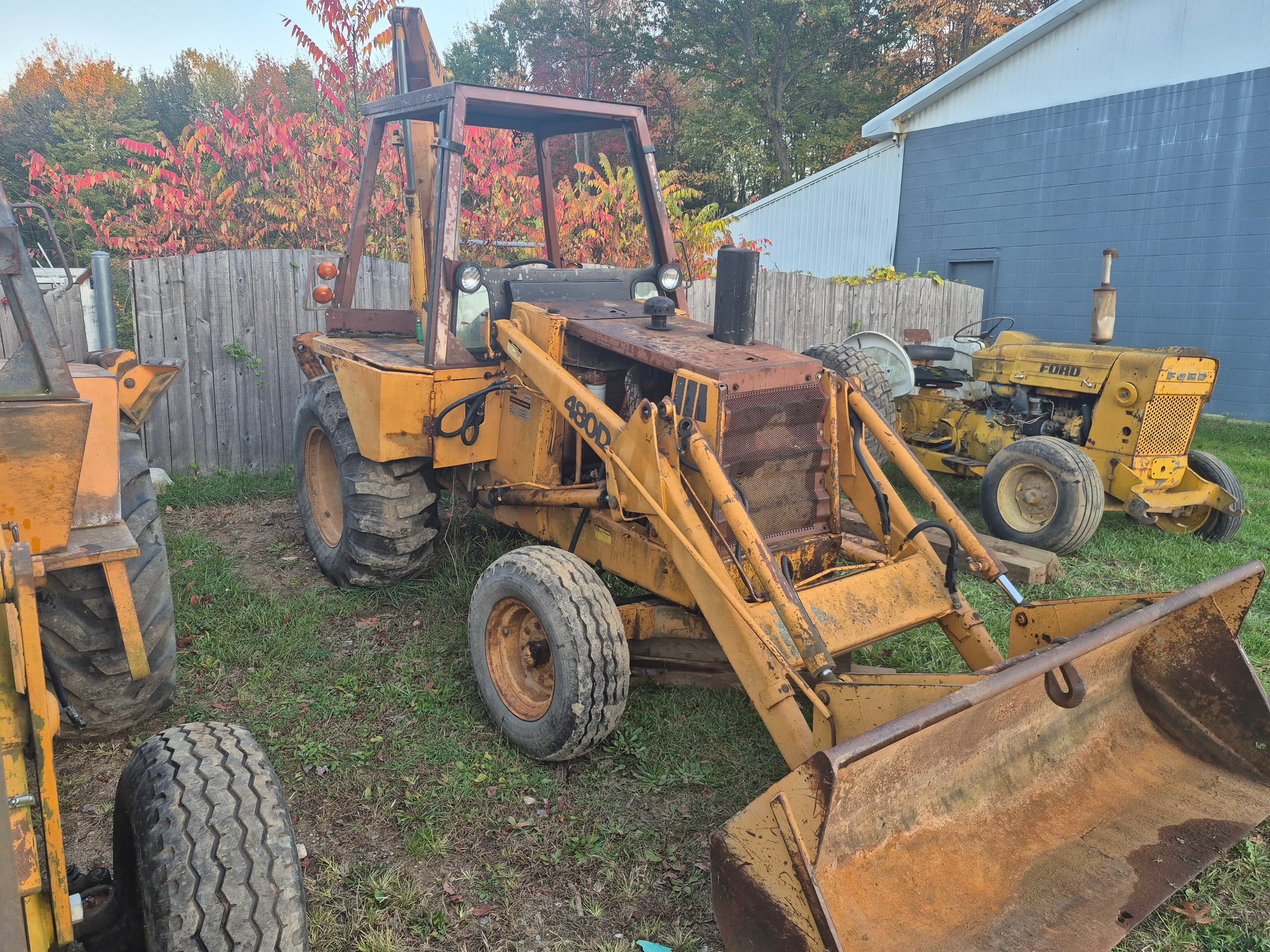 CASE 480D Backhoe Loader - Dismantled For Parts – Stuifbergen Equipment