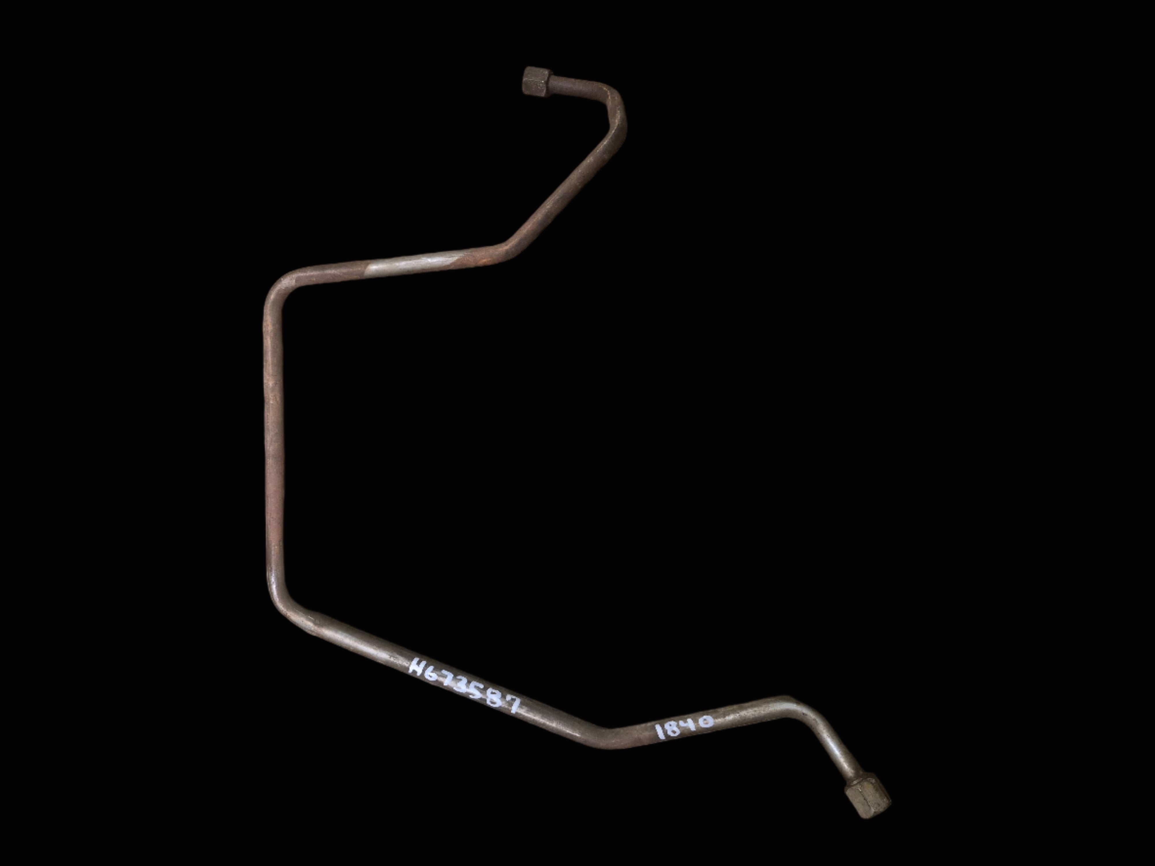 Auxiliary Crossover Hydraulic Tube H673587 CASE 1835C 1840 ...